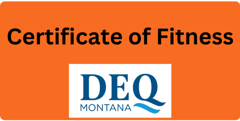 Opting-In: Pursuing a "Certificate of Fitness" from the DEQ - Safe Home ...
